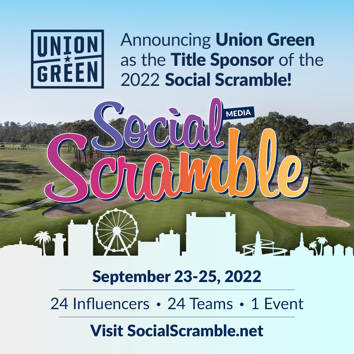 Union Green Named Title Sponsor of Myrtle Beach’s Social Scramble