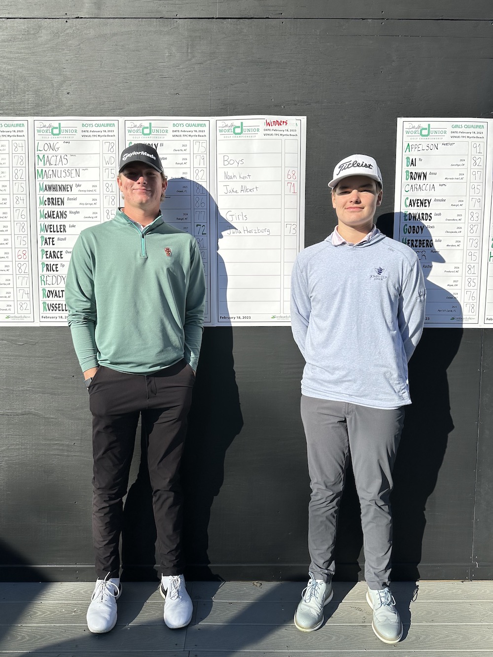 Kent, Albert, Herzberg Earn Qualifying Bids for 2023 DJ World Junior